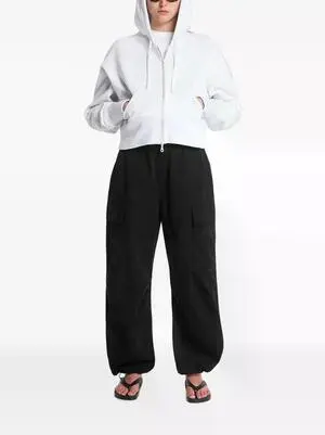 DIME Cropped Zip-up Hoodie