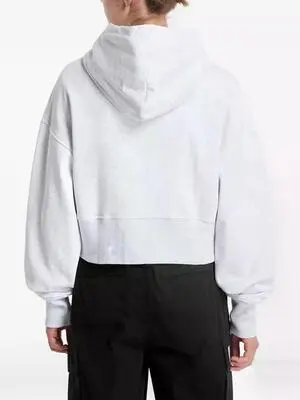 DIME Cropped Zip-up Hoodie