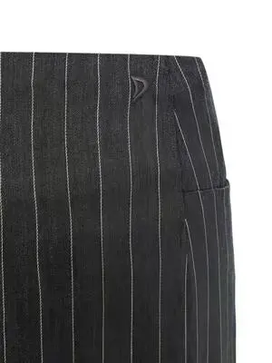 DONDUP Striped Mini Skirt