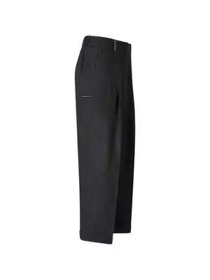 Peserico Pleated Turned-up Trousers