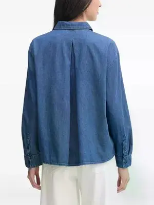 BENETTON Patch Pocket Denim Shirt