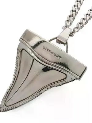 Givenchy Shark Tooth Pendant Necklace