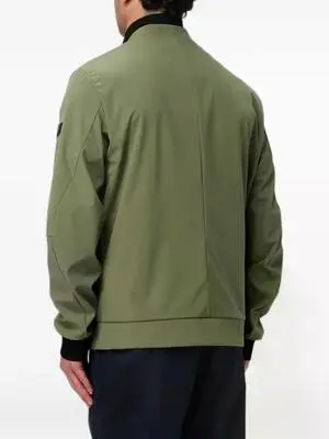 Peuterey Logo-patch Zip-up Bomber Jacket