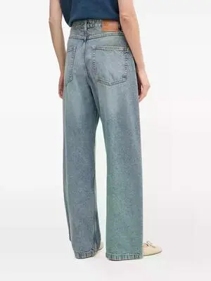 BENETTON High-waisted Wide-leg Jeans