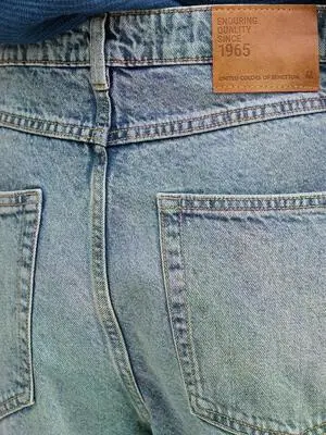 BENETTON High-waisted Wide-leg Jeans