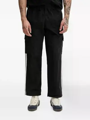 Adidas Logo-embroidered 3-stripe Track Pants