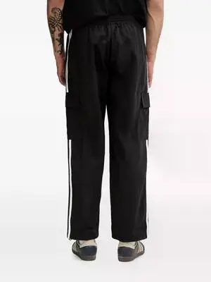 Adidas Logo-embroidered 3-stripe Track Pants