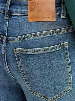 BENETTON Button-fly Wide-leg Jeans