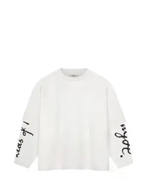 ROUGH. Long Sleeve Crewneck T-shirt