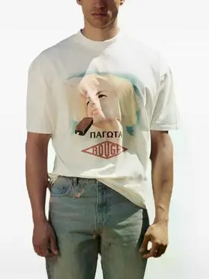 ROUGH. Rough Graphic Print T-shirt