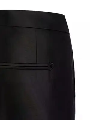 DONDUP Satin-finish Flared Trousers