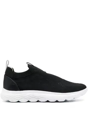 Geox Spherica Slip-on Sneakers - Black