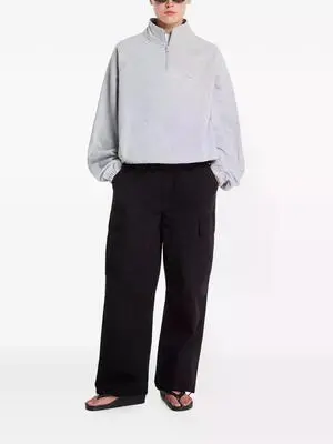 DIME Quarter-zip High Neck Sweater