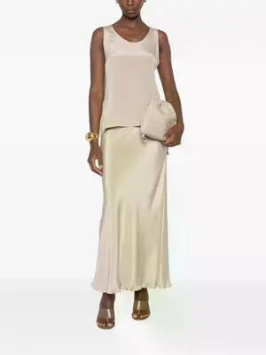 Max Mara Sospiro Satin Finish Skirt