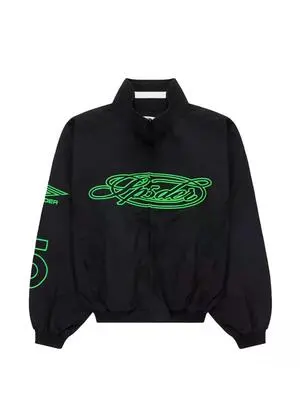 SP5DER Logo-embroidery High-neck Track Jacket