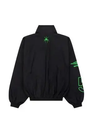 SP5DER Logo-embroidery High-neck Track Jacket