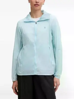 Fjallraven Hooded Logo-motif Zip-up Jacket