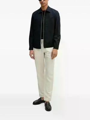 Marc O'polo Zip-up Patch-pocket Shirt Jacket