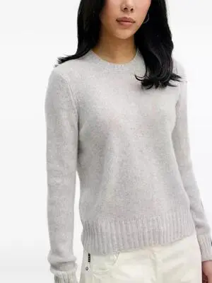 From Future Crew-neck Embroidered Logo Sweater
