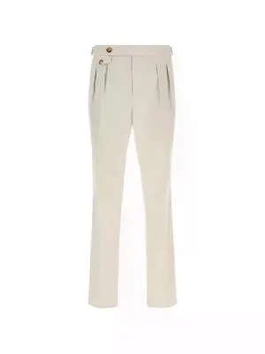 Brunello Cucinelli Pleated Trousers - Neutrals