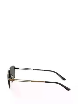Emporio Armani Geometric Frame Sunglasses