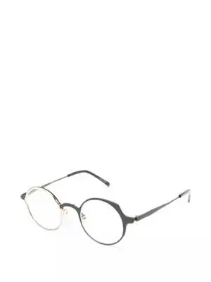 MASAHIRO MARUYAMA Round Frame Eyeglasses - Black