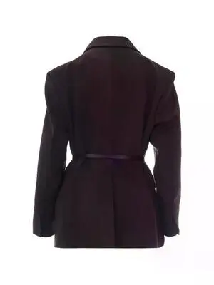 P.a.r.o.s.h Belted Double-breasted Blazer