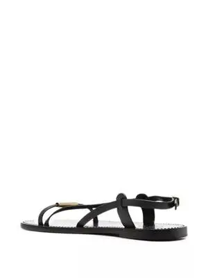 Chloé Leather Strappy Sandals
