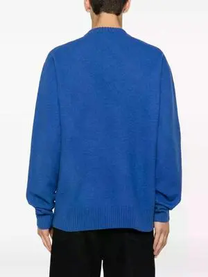 JIL SANDER Ribbed-knit Crew-neck Sweater