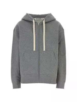 Jil Sander Zip Up Sweatshirts Hoodies For Women