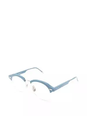 Thom Browne Round Frame Sunglasses - Blue