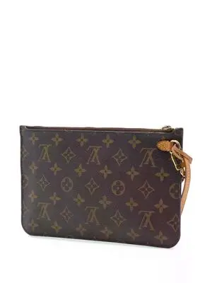 LOUIS VUITTON Monogram Pochette Pouch - Brown