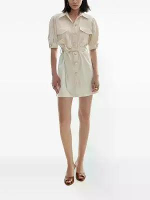 LITA COUTURE Puff Sleeve Mini Dress