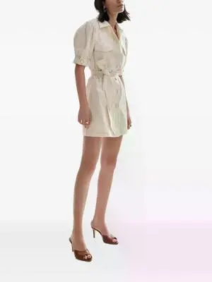 LITA COUTURE Puff Sleeve Mini Dress