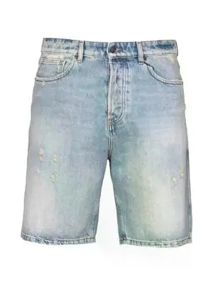 AMARANTO Distressed Denim Shorts