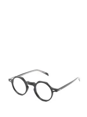 LESCA Round Frame Eyeglasses