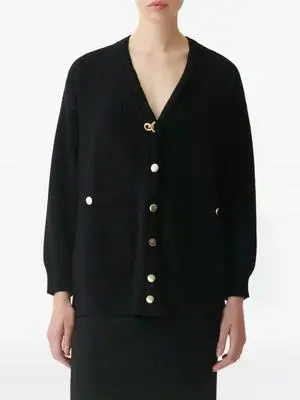 Fabiana Filippi Braided Trim Button-up Cardigan
