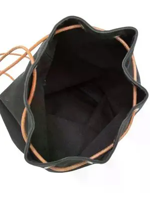Hermès Toile Polochon Mimile Backpack - Black