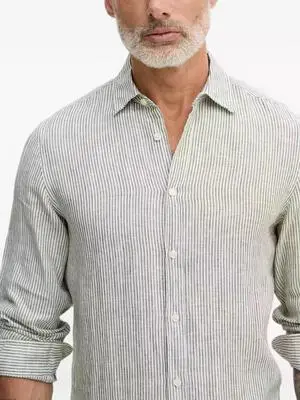 BENETTON Striped Long-sleeve Shirt