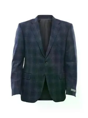 Corneliani Check-pattern Single-breasted Blazer
