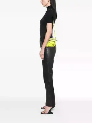 Loewe Calfskin Puzzle Satchel - Yellow