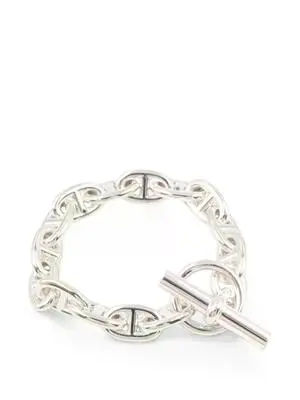 Hermès Chaine D'ancre Mm Bracelet In Sterling - Silver