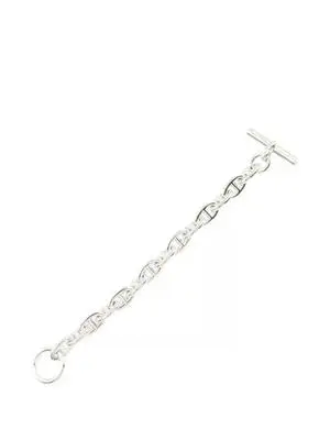 Hermès Chaine D'ancre Mm Bracelet In Sterling