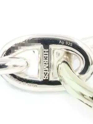 Hermès Chaine D'ancre Mm Bracelet In Sterling