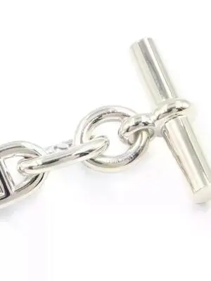 Hermès Chaine D'ancre Mm Bracelet In Sterling