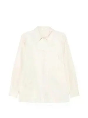 THE ROW Lucetta Silk Shantung Shirt