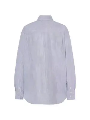THE ROW Gavina Striped Cotton Shirt