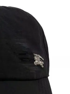 Burberry Baseball Cap With Ekd Plaque