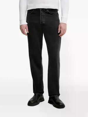 BENETTON Straight Leg Jeans With Faded Effect