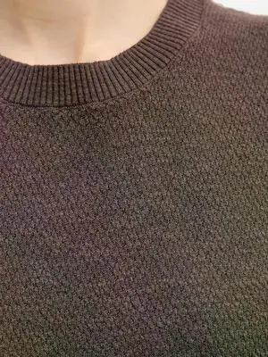 BENETTON Ribbed-trim Knitted Top